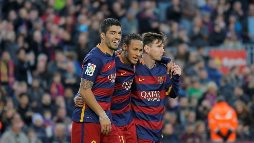 Com ajuda do trio MSN, Barcelona chega a um recorde absoluto